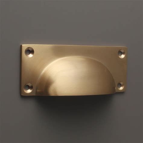 Classic Brushed Satin Brass Cupboard Kitchen Cabinet Handles In 2024