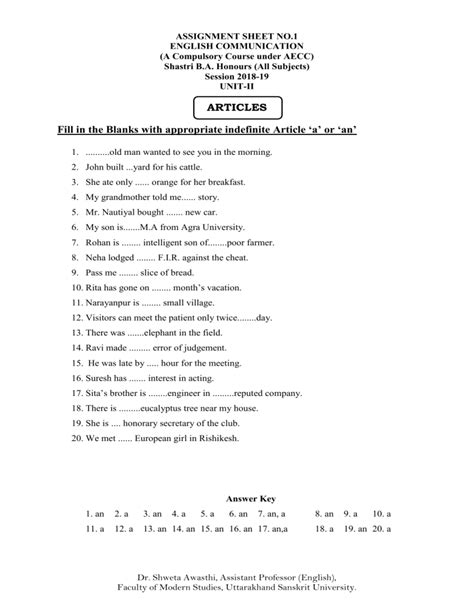 English Grammar Assignment Articles Prepositions Figures Of Speech