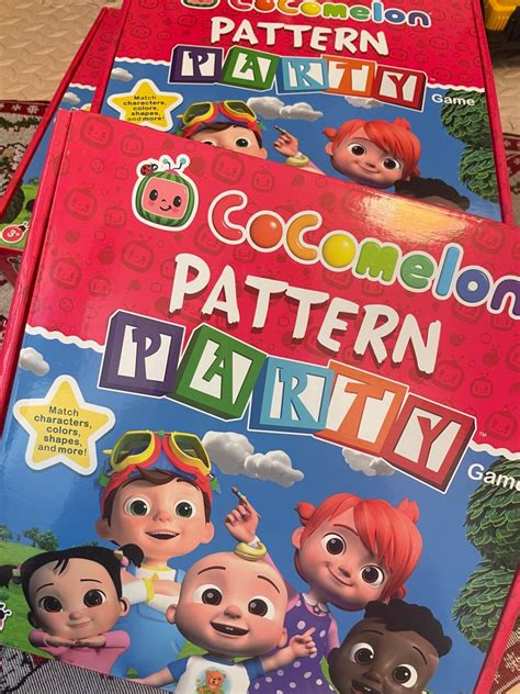 Cocomelon Pattern Party 興趣及遊戲 玩具 And 遊戲類 Carousell