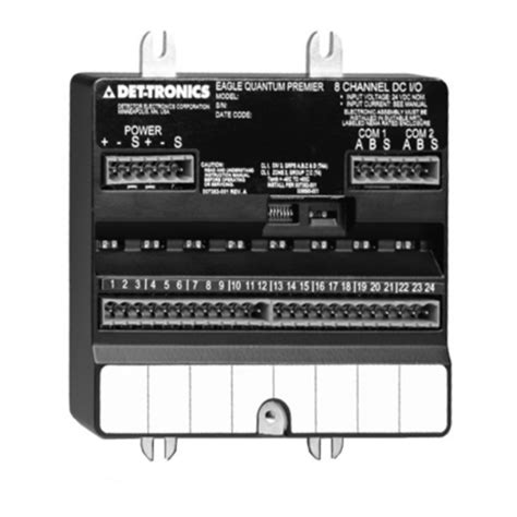 Det Tronics Eagle Quantum Premier Eq3700dcio Specification Datasheet Pdf Download Manualslib
