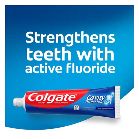 Buy Colgate Cavity Protection Toothpaste With Fluoride Great Regular
