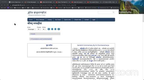 Bhagavad Gita Lecture 113 Youtube