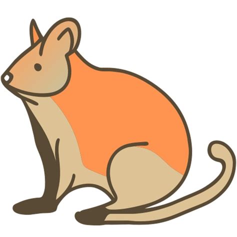 El Icono De Los Roedores Vector Premium