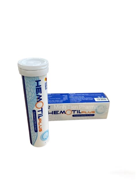 Viên Sủi Hemotil Plus Hỗ Trợ Sinh Sản Cho Nam Giới Tpbvsk CÔng Ty Tnhh DƯỢc PhẨm Minh TiẾn