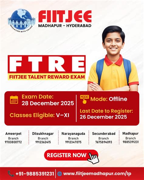 Fiitjee Cm Madhapur Hyderabad