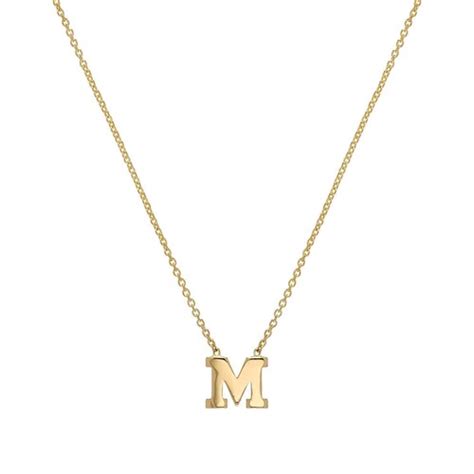 Gold Cursive Initial Necklace 14k Gold Filled Personalized Etsy
