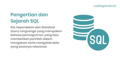 Sql Adalah Pengertian Sejarah Dan Fungsinya