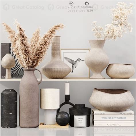 Decor Set 029 3d Model・download 3d Models・great Catalog Greatcatalog 50987
