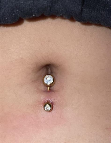 Bottom Belly Button Piercing Rejection What Are Floating Belly Rings