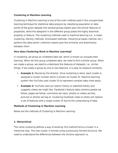 Clustering In Machine Learning Clustering In Machine Learning Clustering In Machine Learning