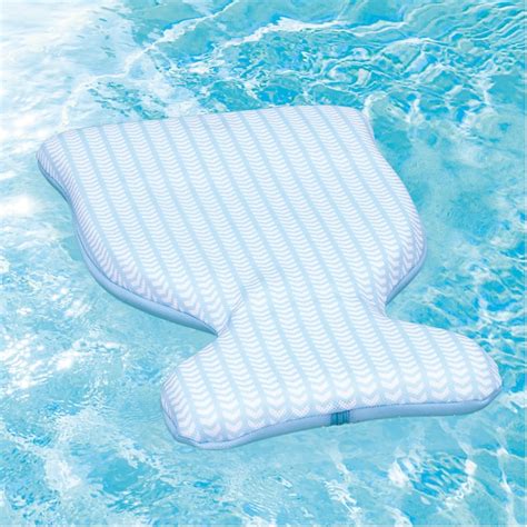 Vminnovations 15 In X 15 In 1 Seat Blue Inflatable Ride On In The Pool