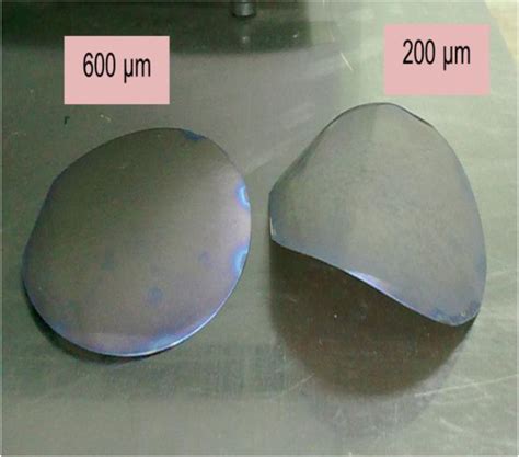 Example Of Wafer Bowing As Part Of Al Bsf Formation Process On Thicker