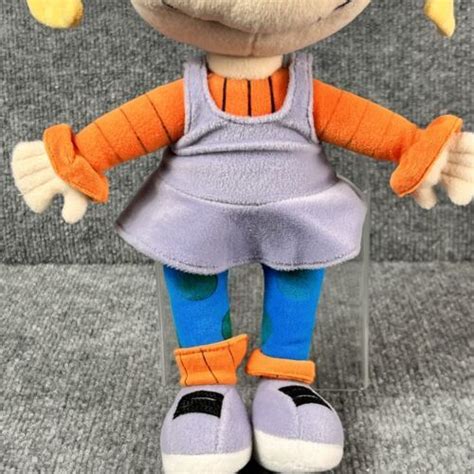 Vintage Rugrats Angelica 1997 Plush Doll 13 Nickelodeon Viacom Rare