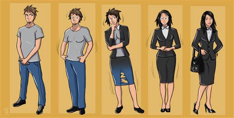 Tg Tf Sequence Office Lady By Kittymellow On Deviantart