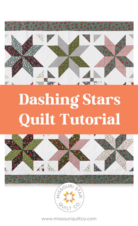 How To Quilt An Easy Star Block Dashing Stars Quilt Holiday Quilts