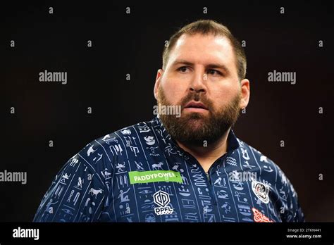 Ryan Joyce In Action Against Alex Spellman Not Pictured On Day Six Of The Paddy Power World