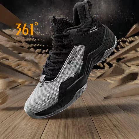 361 Degrees High Top Men Basketball Shoes Actual Combat Non Slip
