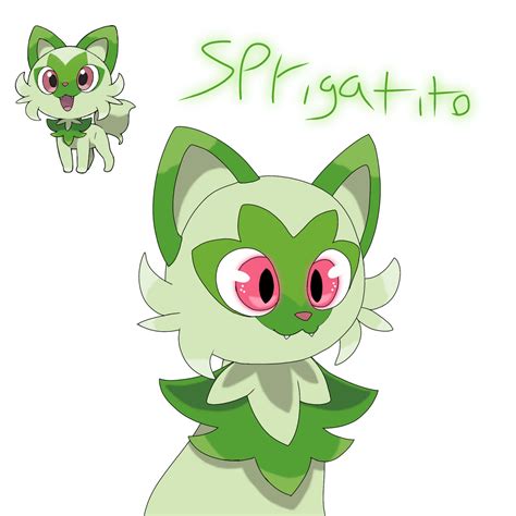 Sprigatito By Yogurtthesylveon On Deviantart