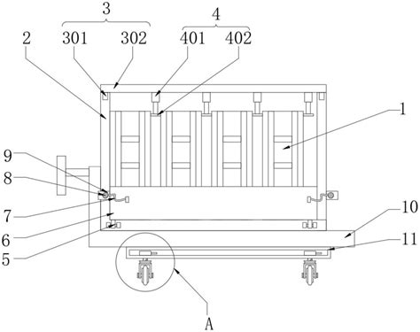 一种放置托架的制作方法