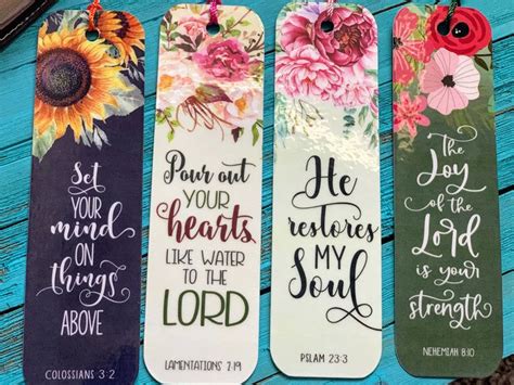 Bible Bookmark Christian Bookmark Bookmarks For Teen Bible Readers