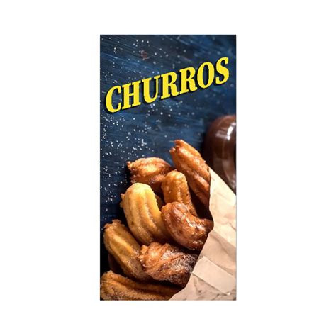 Pendón Publicitario Colgante Churros