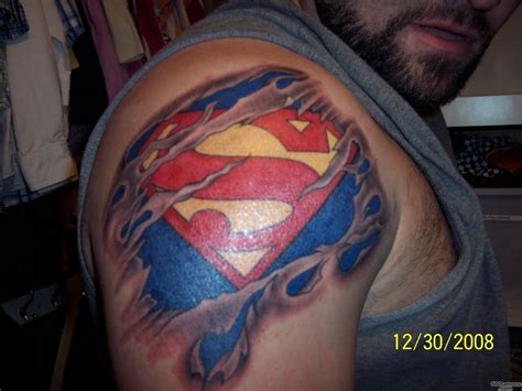 Shaq Superman Tattoos