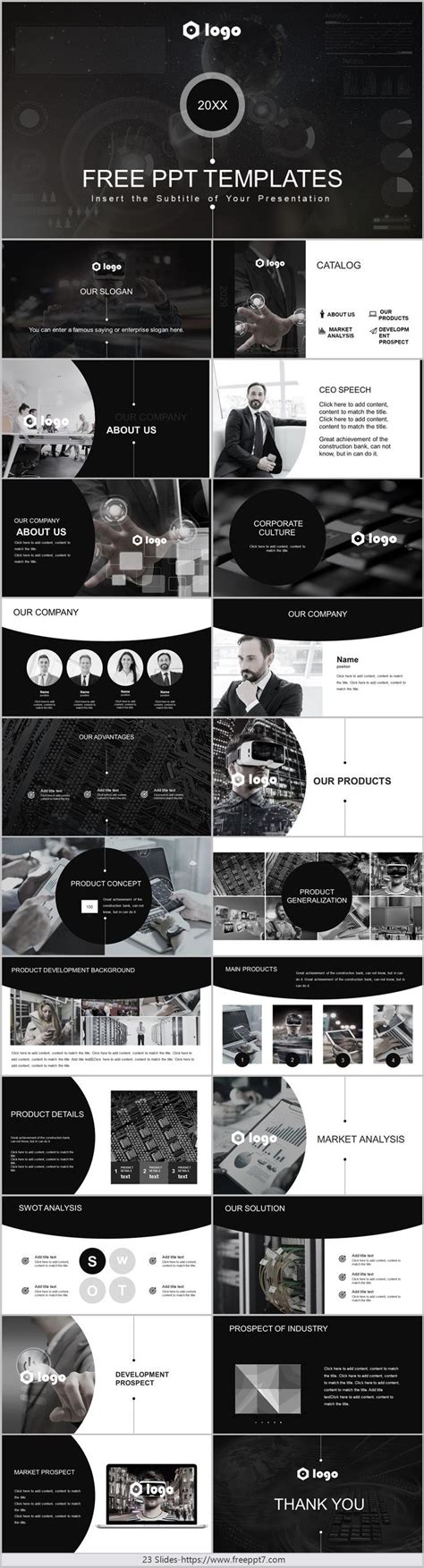 Electronic Technology Theme PowerPoint Templates Google Slides