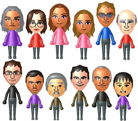Wii Sports Club Miis Page 1 By Beastlymantis21 On Deviantart