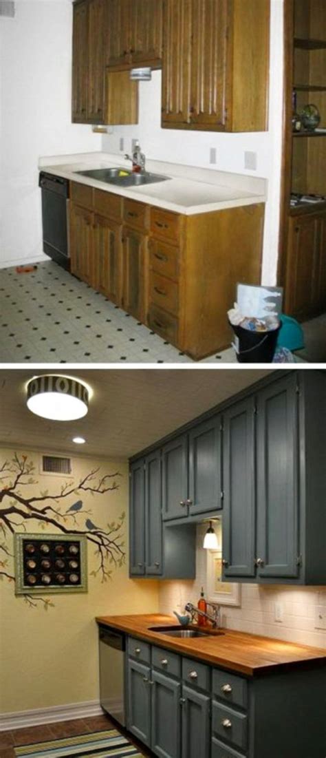 Small Kitchen Makeovers Before And After Pictures Of Small Kitchens