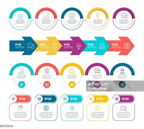 Infographic Elements Timeline High Res Vector Graphic Getty Images