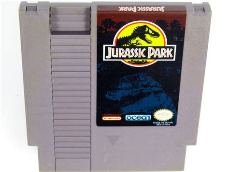Jurassic Park Nintendo Nes Retro Mtl