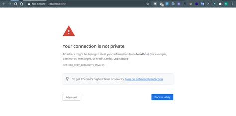 Net How Can Enable Dotnet Https For Developing In Localhost Stack Overflow