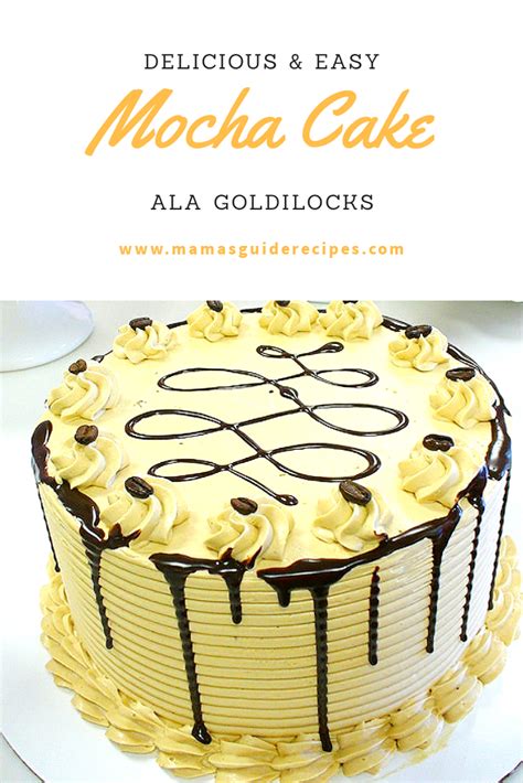 Mocha Cake Ala Goldilocks Recipe Artofit