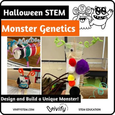 Halloween Stem Monster Genetics By Vivify Stem Tpt