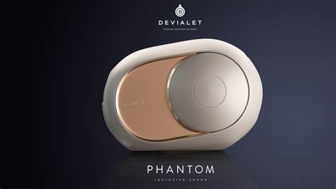 Devialet Phantom Gold 3d Beautiful Product Visualization