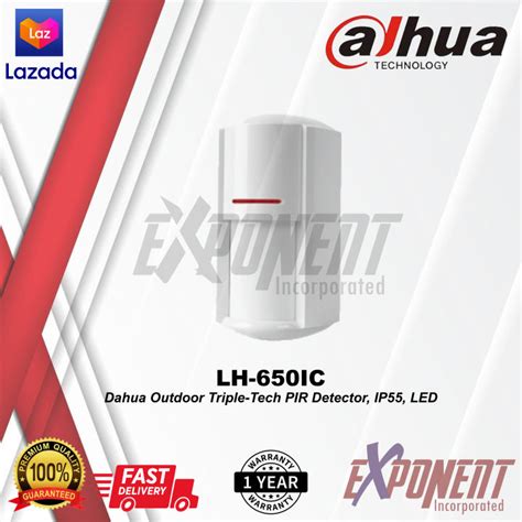 Lh 650ic Dahua Outdoor Triple Tech Pir Detector Ip55 Led Lazada Ph
