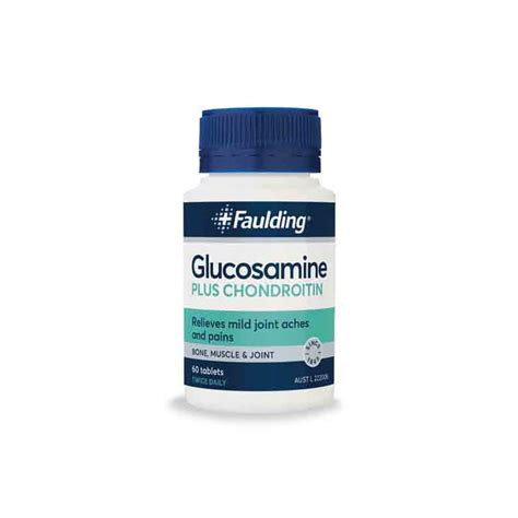 Buy Faulding Glucosamine And Chondrotin Tablets 60 Online At Cincotta