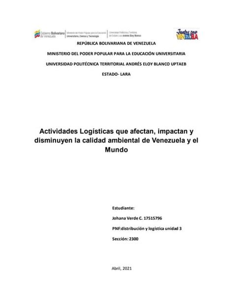 Impacto Ambiental 50 Ejemplos Docx