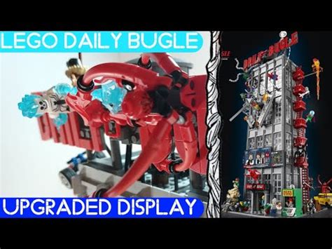 Lego Daily Bugle Upgraded Display Youtube