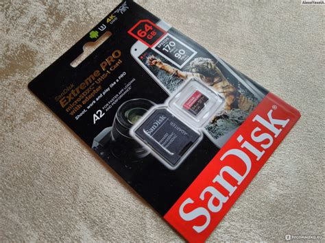 Карта памяти SanDisk A2 Extreme Pro 64 Gb V30 MicroSDXC - «Почему Ваш ...