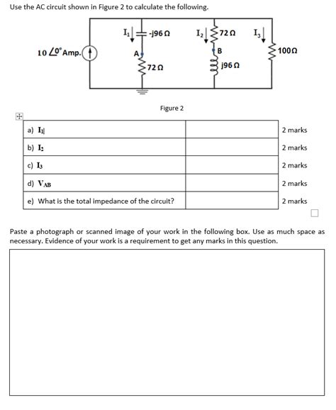 Solved Use The AC Circuit Shown In Figure To Calculate The Chegg