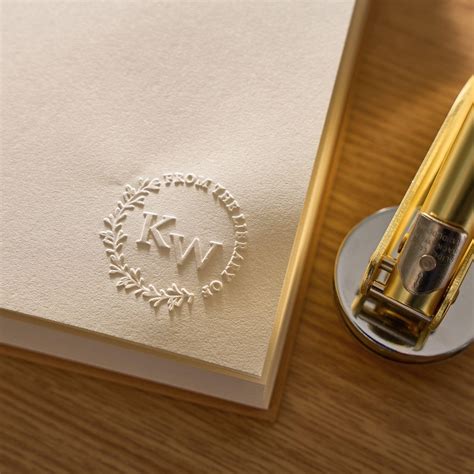 Personalized Book Embosser · Ex Libris Embosser · Custom Library