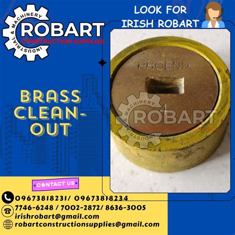 Brass Cleanout Commercial And Industrial Construction Tools And Equipment
