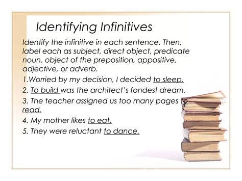 Verbals Infinitives Participles Gerunds Ppt
