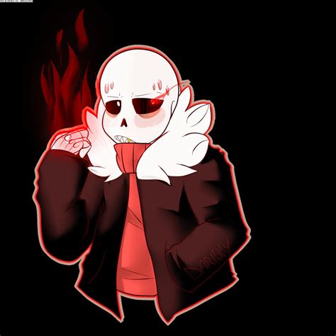 Underfell Sans  By Electriss7 On Deviantart