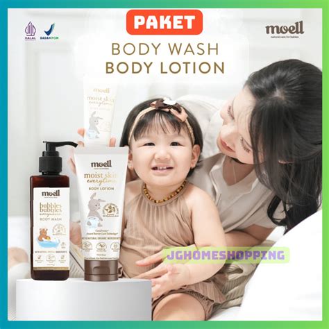 Jual Body Lotion Moell Dan Body Wash Moel Shopee Indonesia