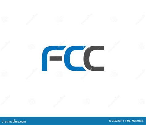 Letter Fcc Logo Icon Design Stock Vector Illustration Of Business Flat 250220911