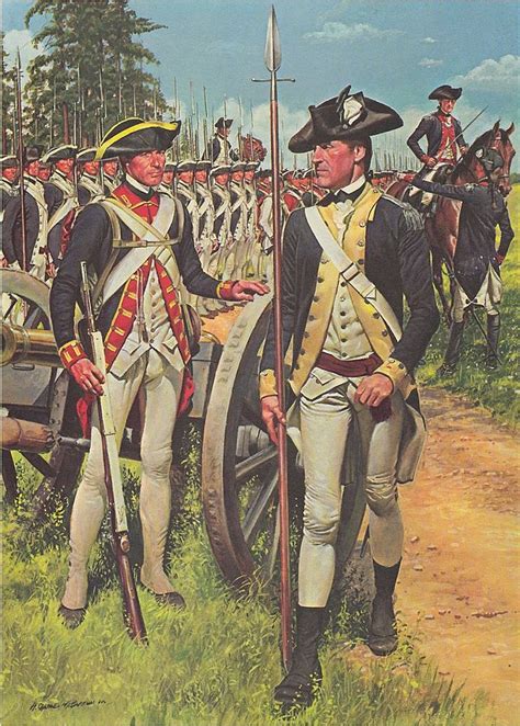 American Revolution Continental Soldier Uniforms