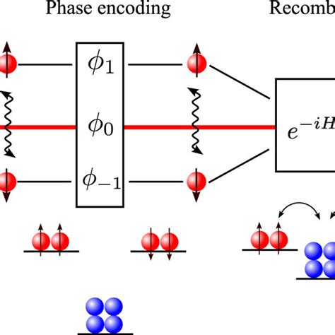 Active Atom Interferometry A Schematic Representation Of An Su11
