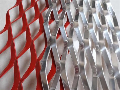 China Architectural Expanded Metal Perforated Sheet For Wall Cladding